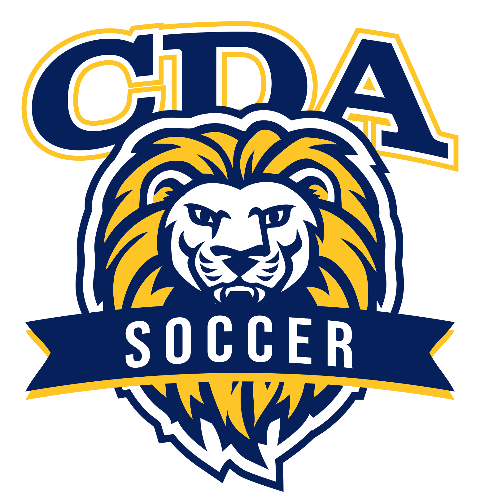 Soccer Lion Sticker – CDA Lions Spirit Store